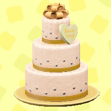 Wedding Cake Price and Color Variations | ACNH - Animal Crossing: New ...