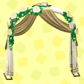 Wedding Arch Price and Color Variations | ACNH - Animal Crossing: New ...