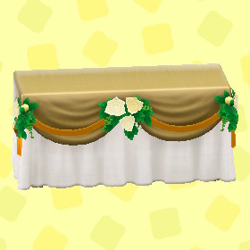 Wedding Head Table Price and Color Variations | ACNH - Animal Crossing ...