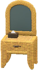 Rattan Vanity Price and Color Variations | ACNH - Animal Crossing: New ...