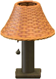 Rattan Table Lamp Price and Color Variations | ACNH - Animal Crossing ...