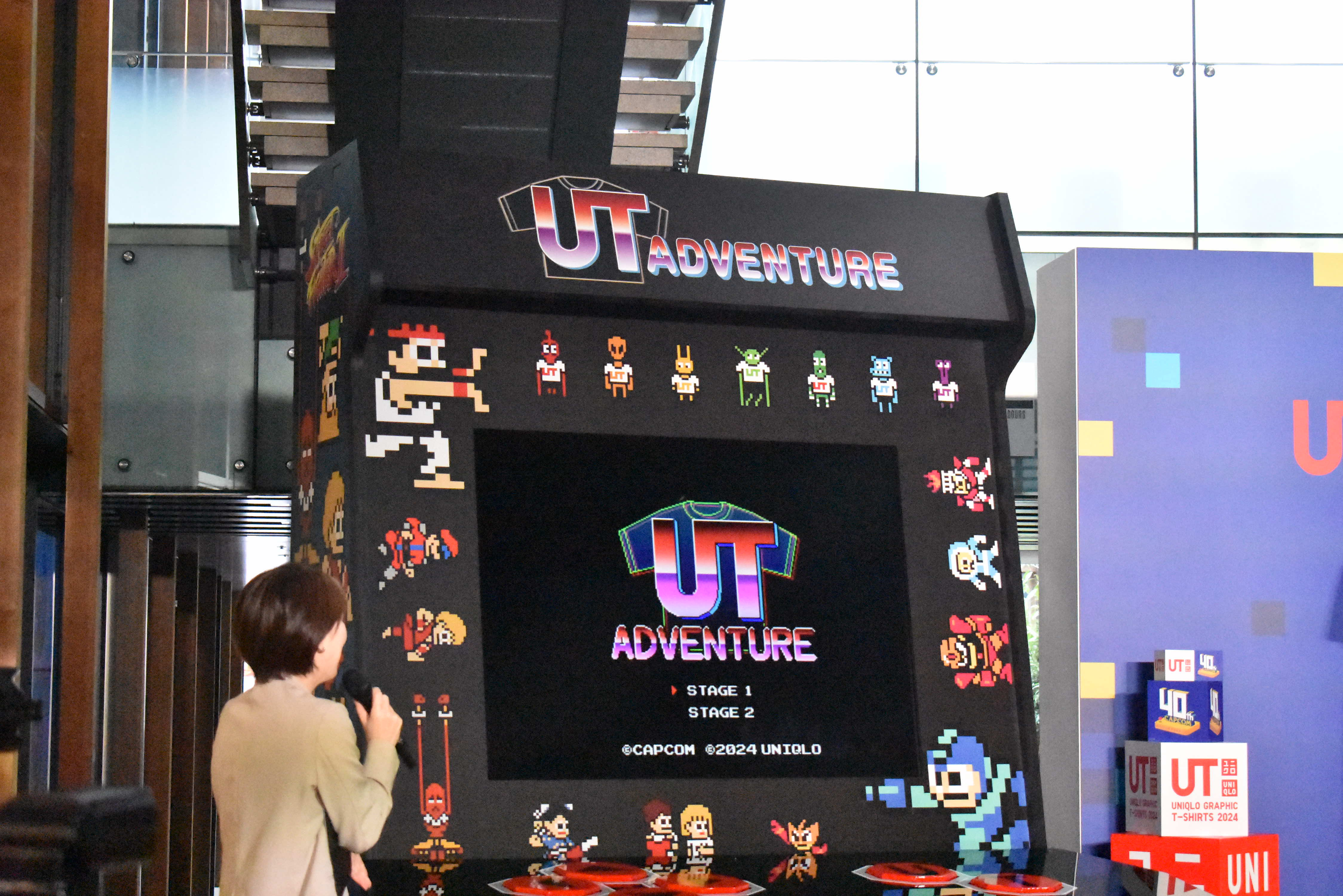 2024.03.25｜「CAPCOM 40th UTコレクション」発売イベントがユニクロ原宿で実施！白石麻衣さん、吉田沙保里さんを招いて ...